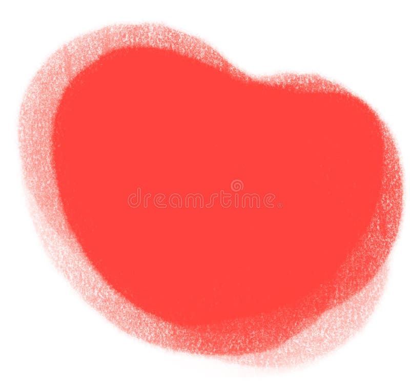 Valentine Heart Love Abstract Bubble Background Shape Hand Drawing ...