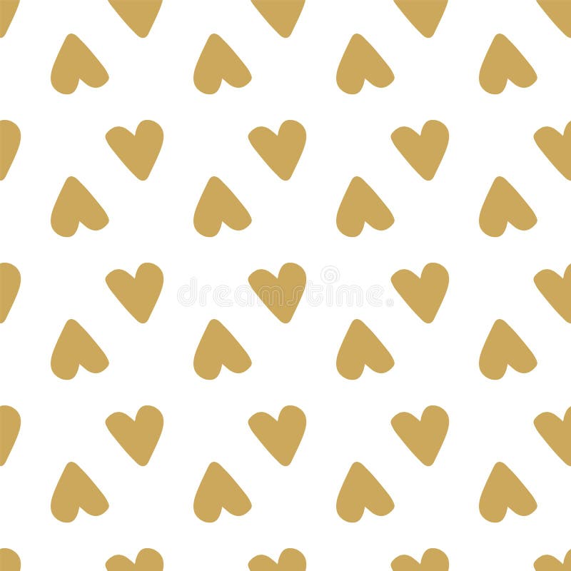 Valentine Heart Seamless Repeat Pattern Design Stock Vector ...