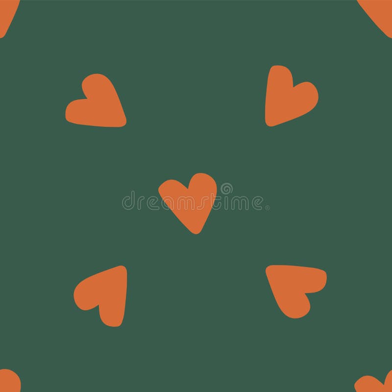 Valentine Heart Seamless Repeat Pattern Design Stock Vector ...