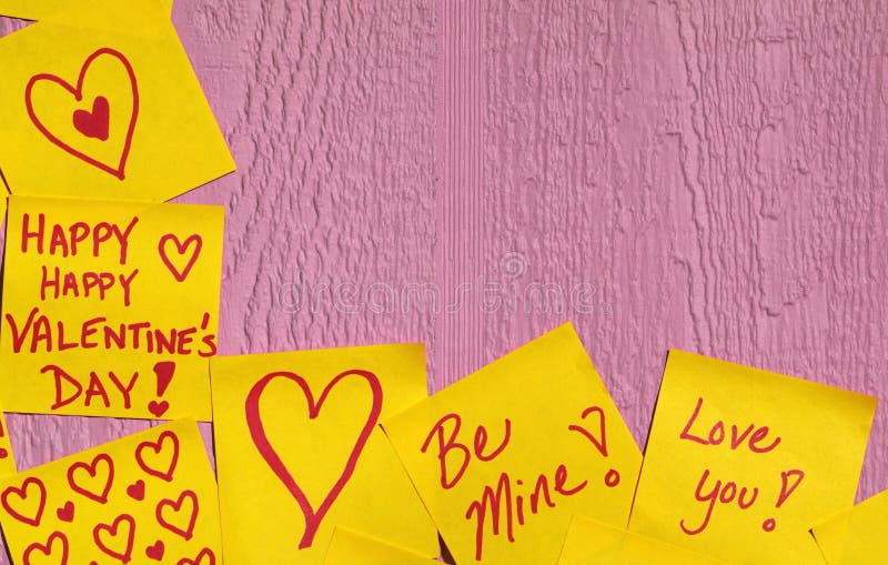 Love Notes. Background for Design Stock Photo - Image of symbol ...