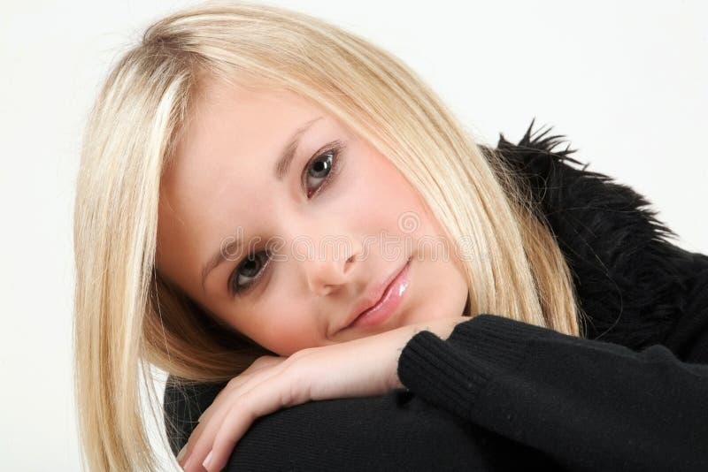 Valentine portrait stock photo. Image of hairs, fashion - 7429610