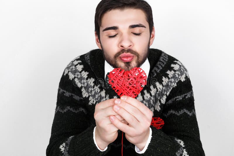 Valentine romantic man stock photo. Image of experience - 65319262