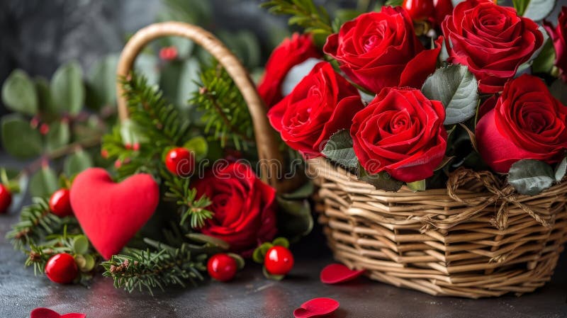 Valentine S Day Banner Design with Empty Space for Custom Text on ...