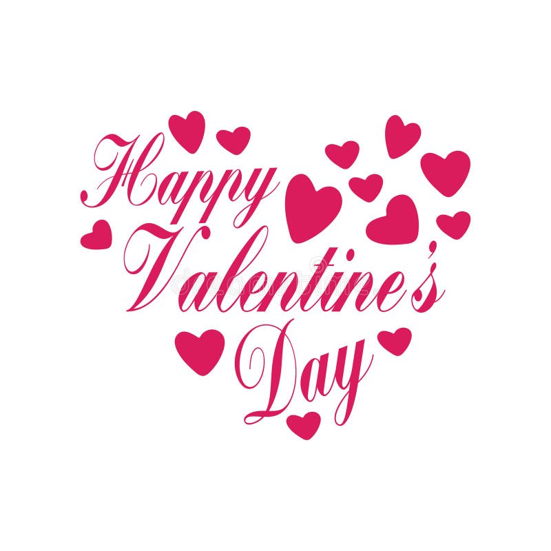 Valentine S Day Creative and Unique Typography Design Vector Stock ...