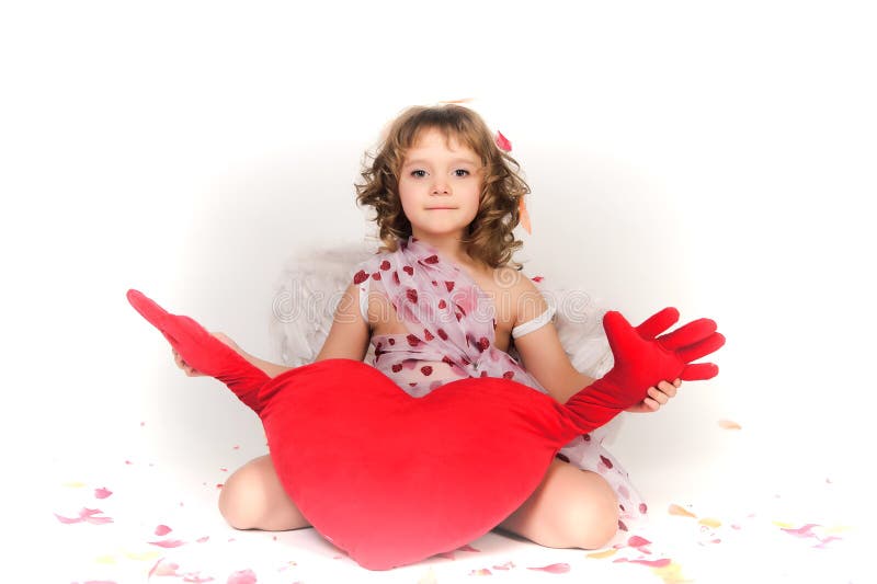 Valentine s Day Cupid stock image. Image of february - 18088179