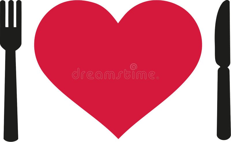 Valentine`s Day Menu - Heart Stock Vector - Illustration of happy ...