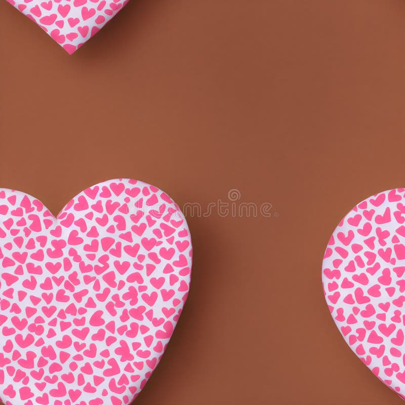 Valentine Seamless Hearts Pattern Stock Illustration - Illustration of ...
