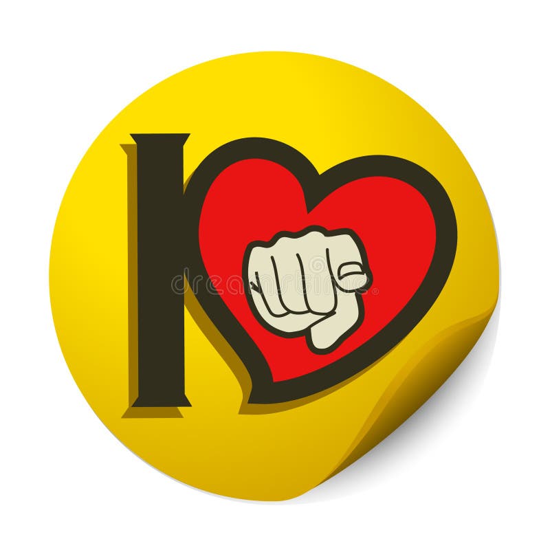 Valentine stick love stock vector. Illustration of message - 23532637