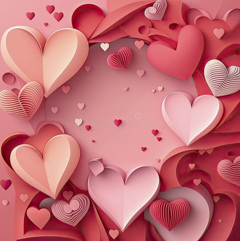 Creative Sweet Heart Paper Work Stock Illustrations – 37 Creative Sweet ...