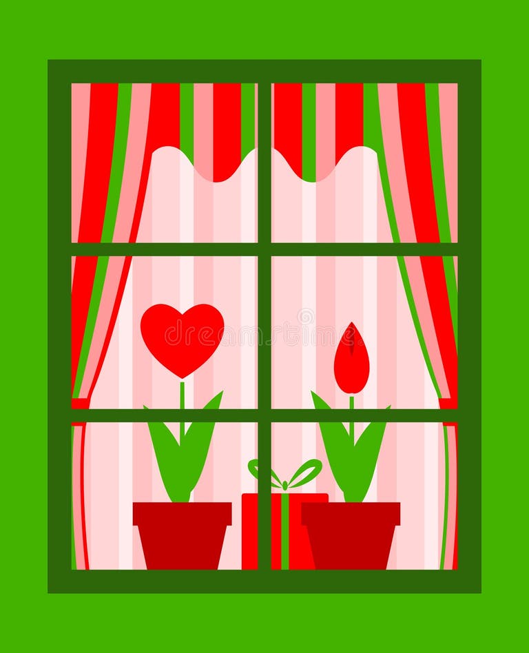 Flower Window Box Stock Illustrations – 3,303 Flower Window Box Stock ...