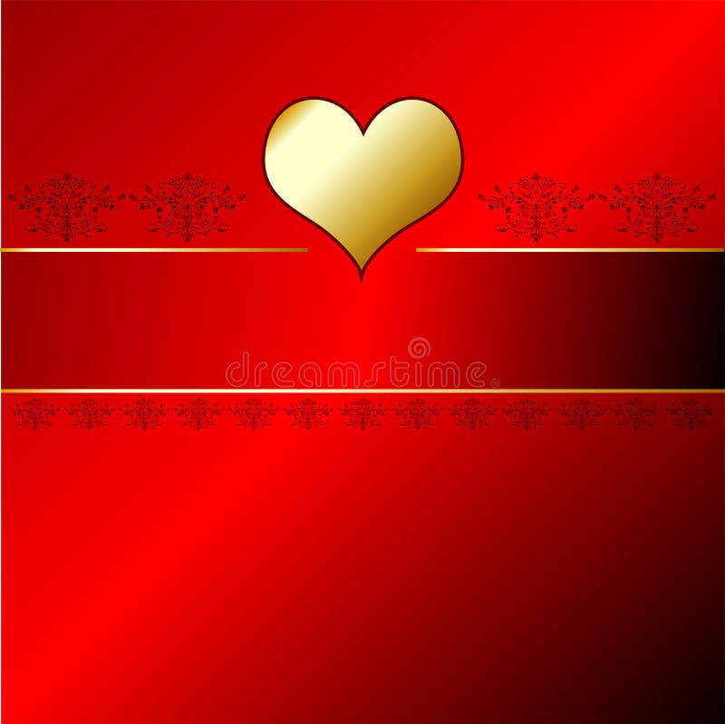 Valentines Banner stock vector. Illustration of clip - 12546436