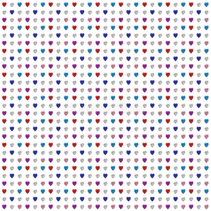 Valentines Day Background Hearts Romance Love Abstract Pattern Texture ...