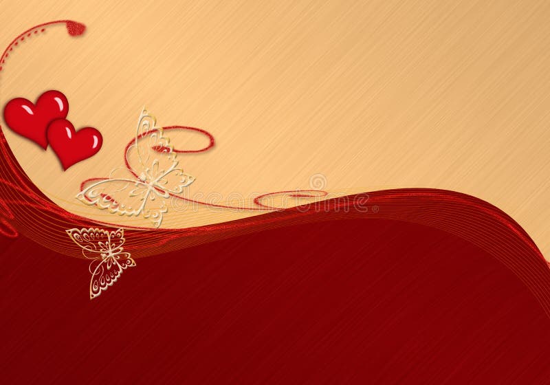 Valentines Day card stock illustration. Illustration of floral - 50091981