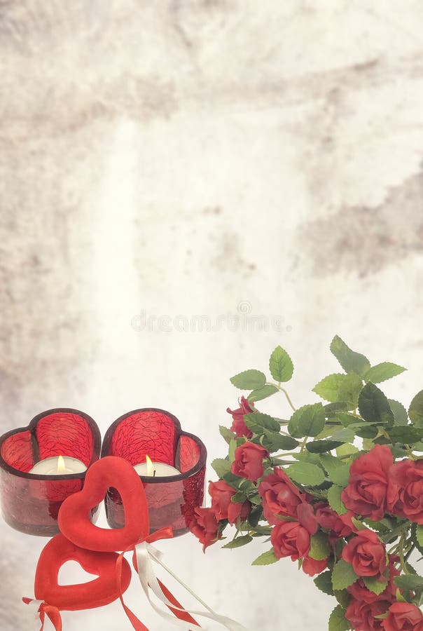 Valentines Day with the Elements of Love, Engagement Ring and ...