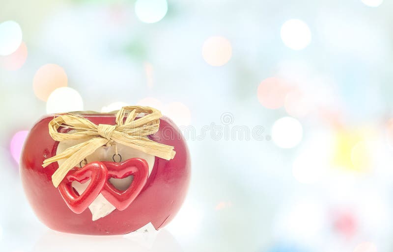 Valentines Day with the Elements of Love, Loving Heart Stock Photo ...