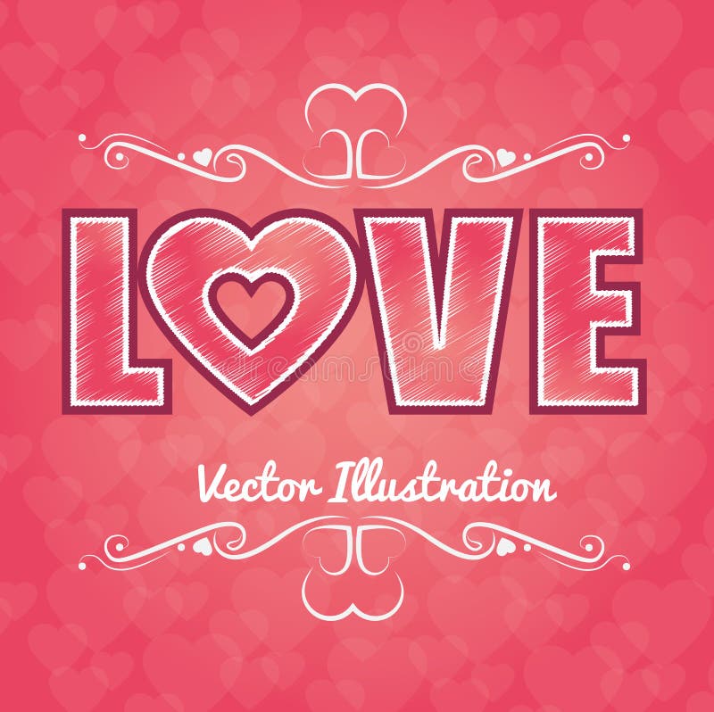 Valentines day romantic stock vector. Illustration of feeling - 65331102