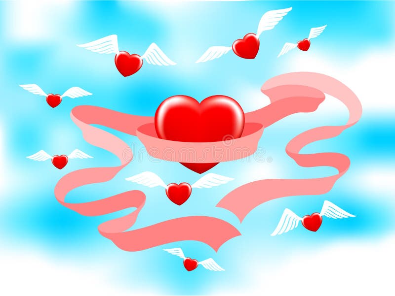 Valentines day stock vector. Illustration of heart, tenderness - 49942922