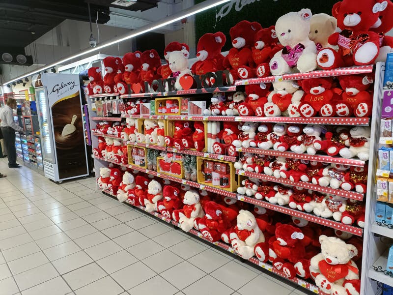 Valentines Gift Products Display Editorial Image - Image of special ...