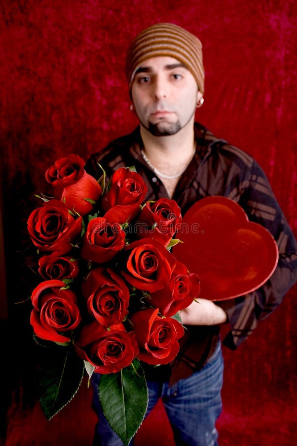 Valentines Portrait stock image. Image of love, valentine - 4008911