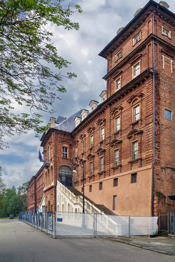 Valentino Castle, Turin, Italy Stock Photo - Image of castle, garden ...