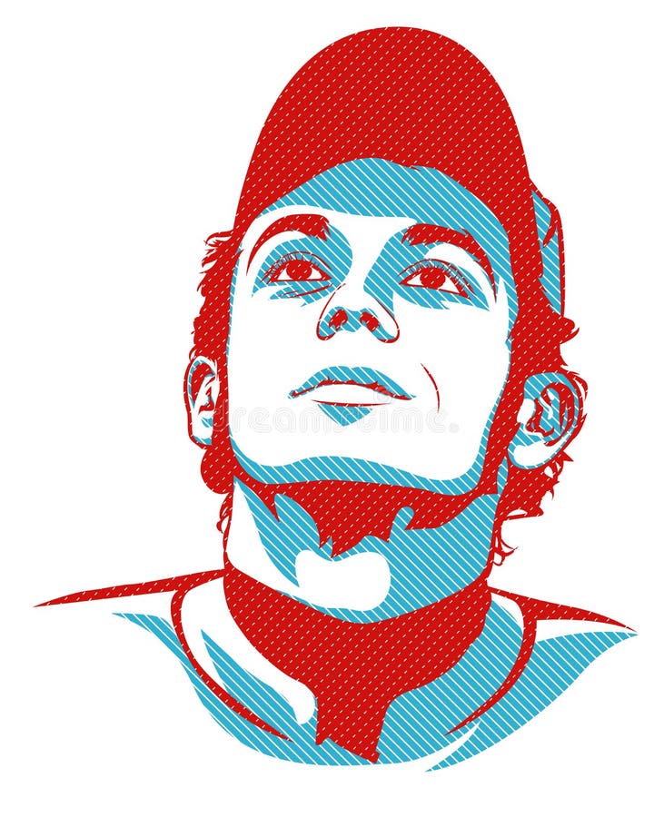 Valentino Rossi Line Art Zeichnung Vektor Abbildung - Illustration von ...