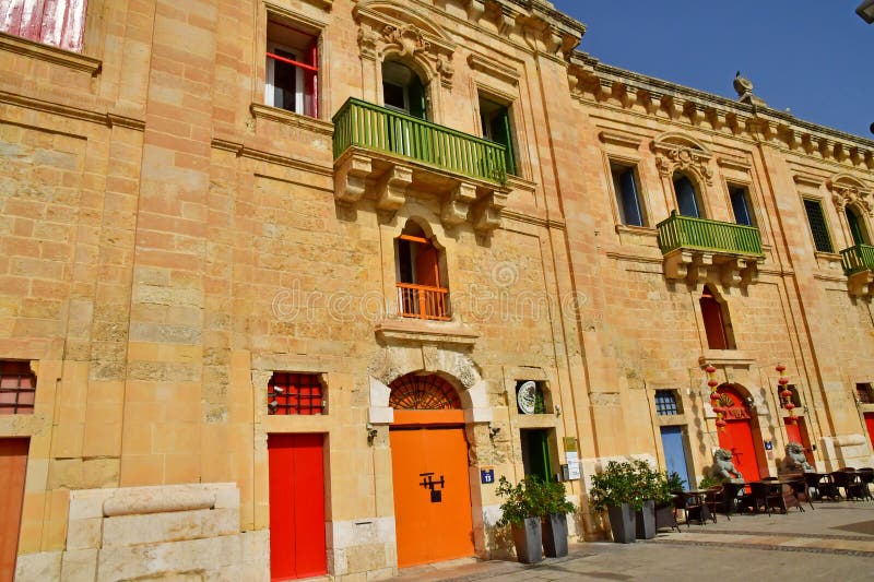 Valetta, Republic of Malta - Mars 11 2025 : Historical City Editorial ...