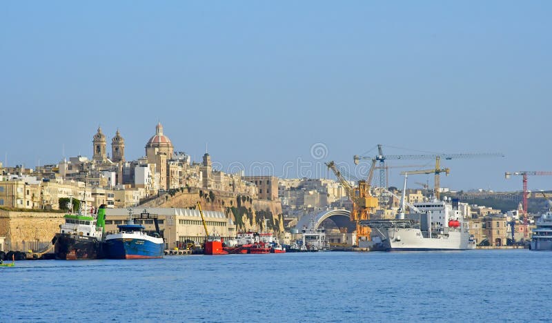 Valetta, Republic of Malta - Mars 11 2025 : Senglea Editorial Image ...
