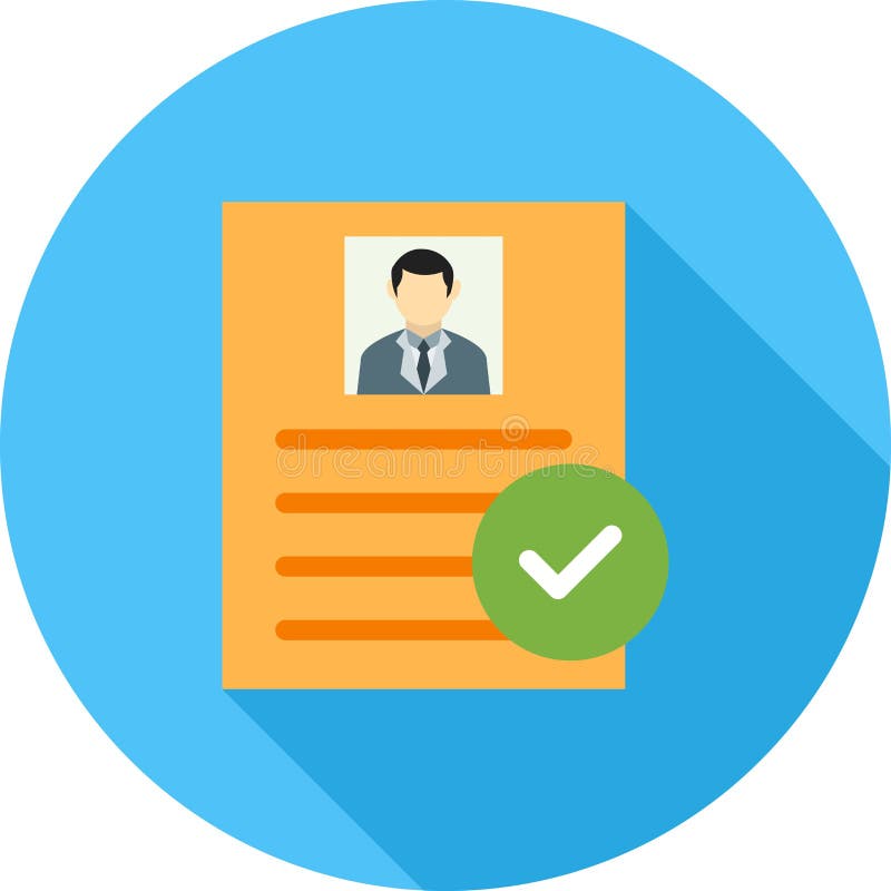 Valid User Profile stock vector. Illustration of member - 91636655