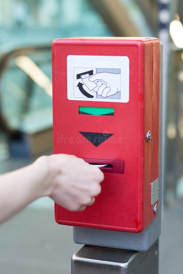 Validate a Ticket at a Red Ticket Validation Machine for the ...