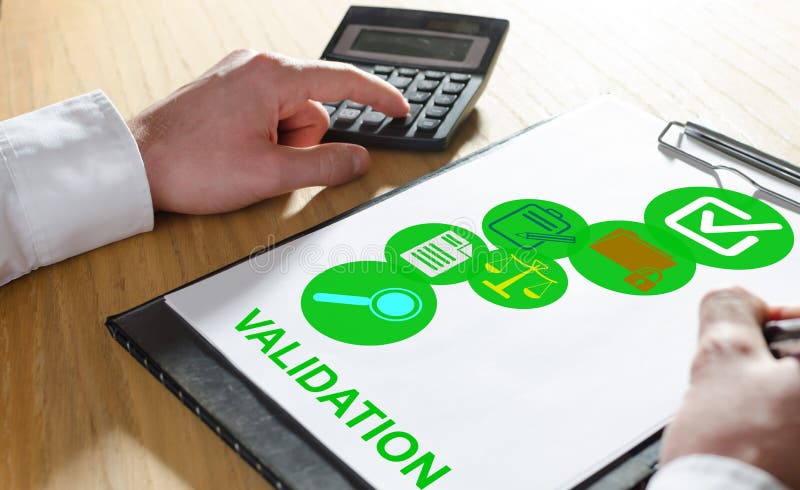 Validation Concept on a Clipboard Stock Photo - Image of clipboard ...