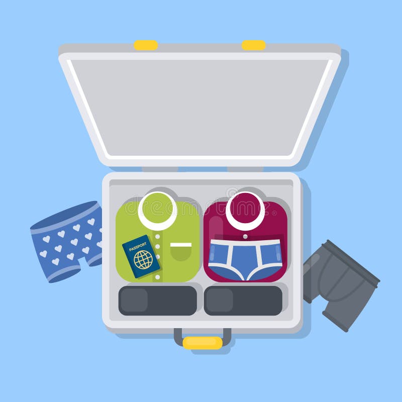 Il Personaggio Dei Cartoni Animati Di Una Valigia Itinerante Sta ...