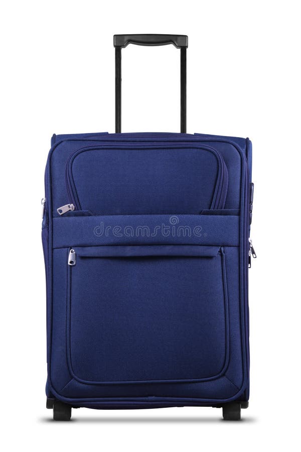 Valise bleue photo stock. Image du voyage, accessoire - 23075088
