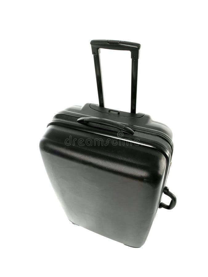 Valise Travel Warrior image stock. Image du noir, moderne - 10718423