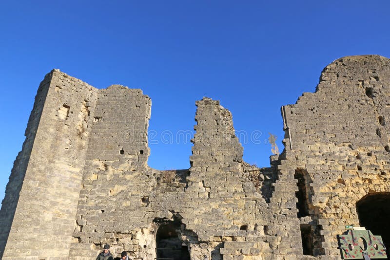 Valkenburg Castle Nederland Stock Afbeelding - Image of gebouw ...