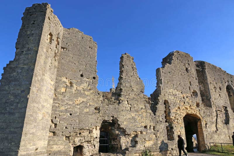 Valkenburg Castle Nederland Stock Afbeelding - Image of gebouw ...