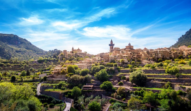 Valldemossa stock image. Image of europe, majorca, mallorca - 21148065