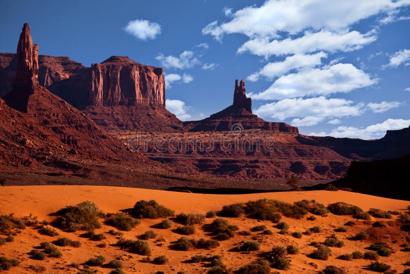 Valle Arizona Del Monumento Imagen de archivo - Imagen de roca, arizona ...