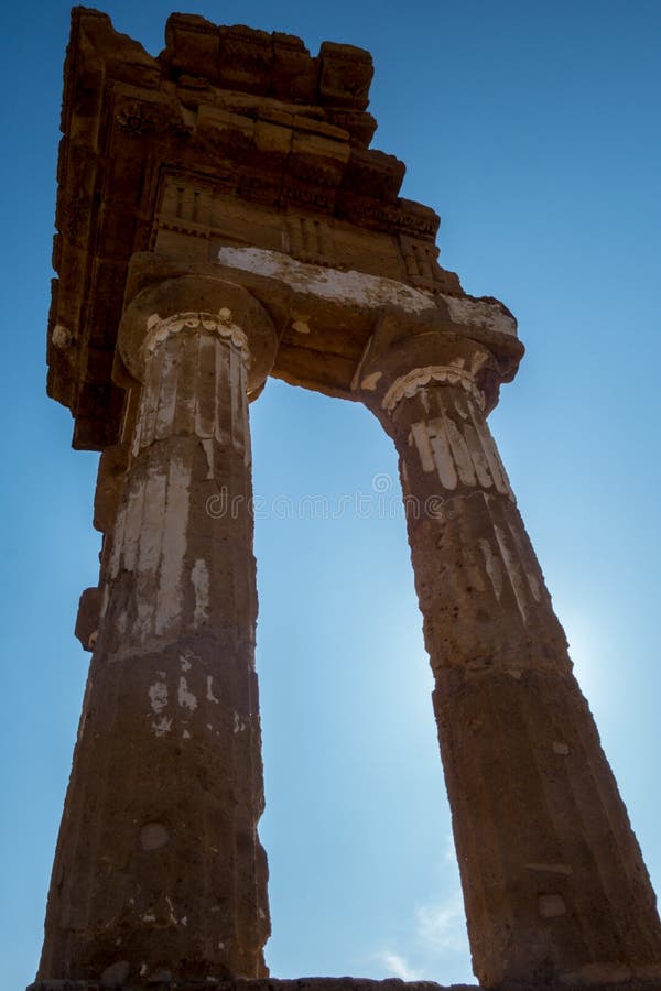 Valle Dei Templi in Agrigento Editorial Photography - Image of ...