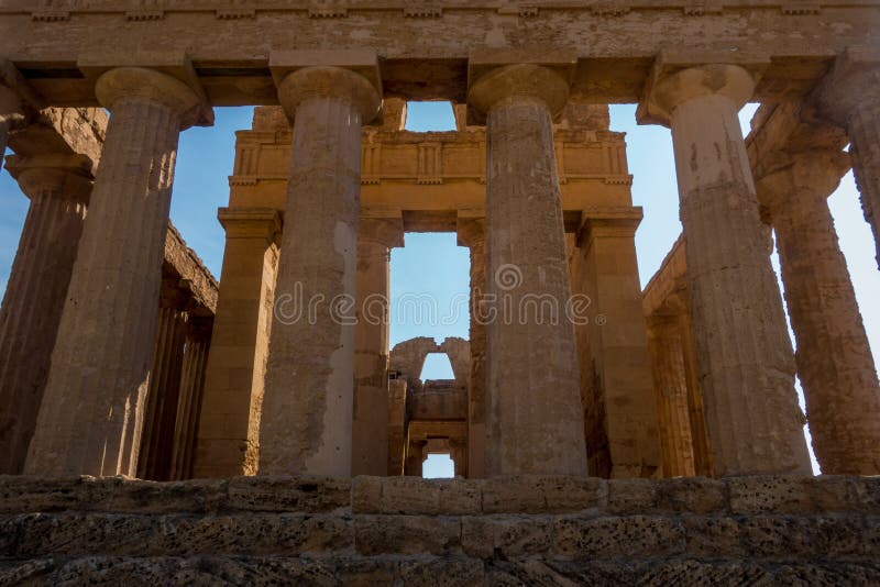 Valle Dei Templi in Agrigento Editorial Image - Image of italy, ancient ...