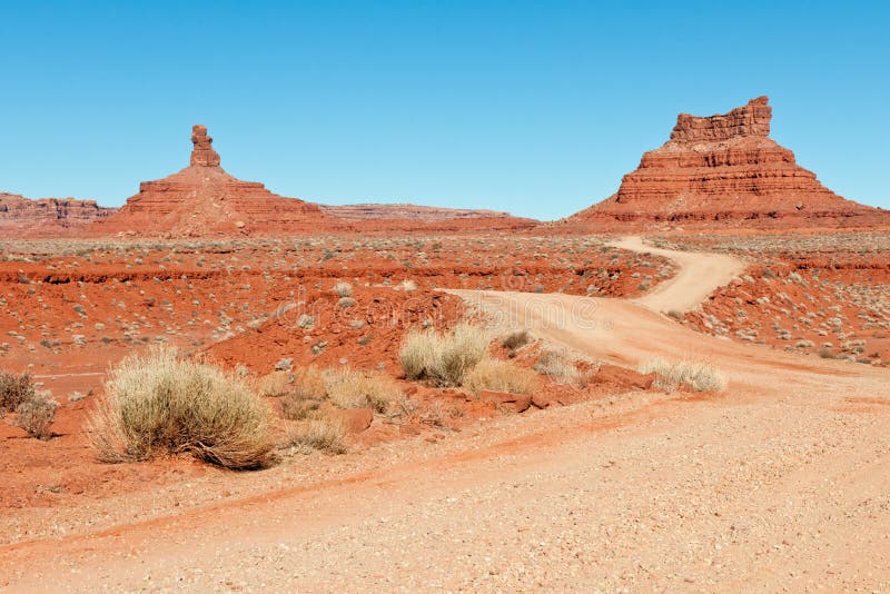 Valle de dioses Utah. foto de archivo. Imagen de monumento - 5561256