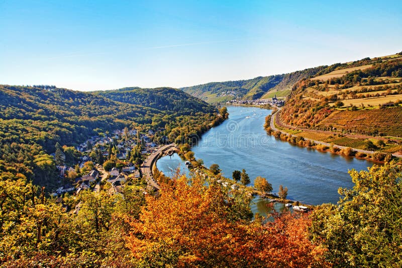 Boppard Rhin, Valle Del Rin, Alemania Imagen de archivo - Imagen de ...