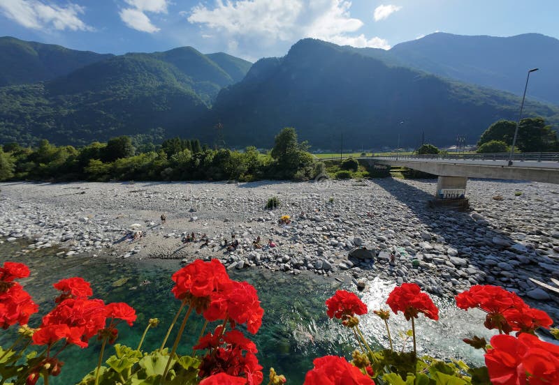Valle Maggia, Ticino, Switzerland Stock Image - Image of summer ...