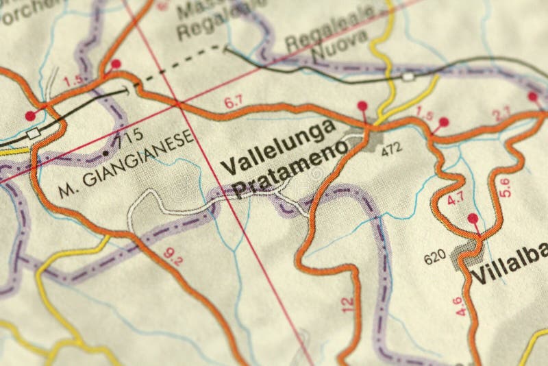 Maps of Vallelunga Pratameno (Italy)