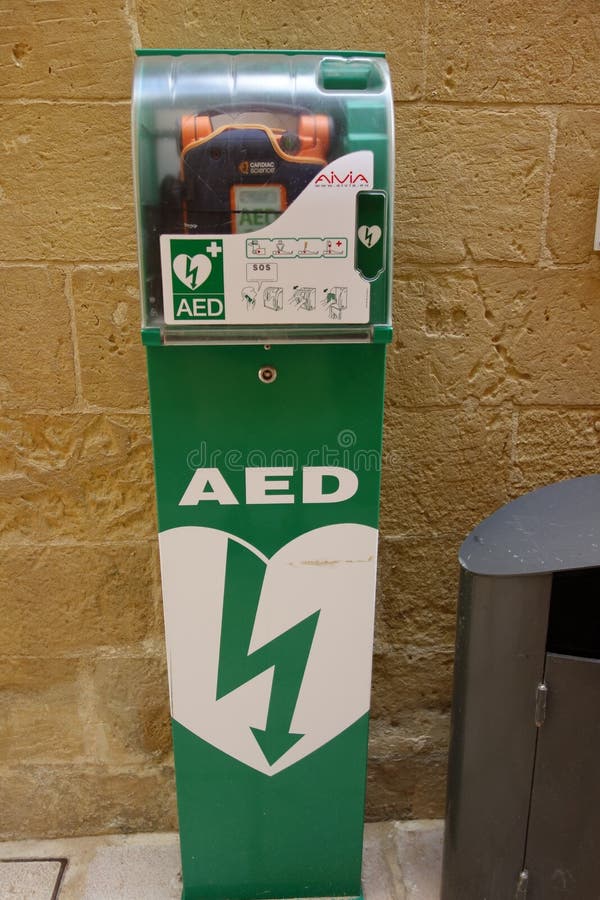 Automated External Defibrillators AED Editorial Photo - Image of ...