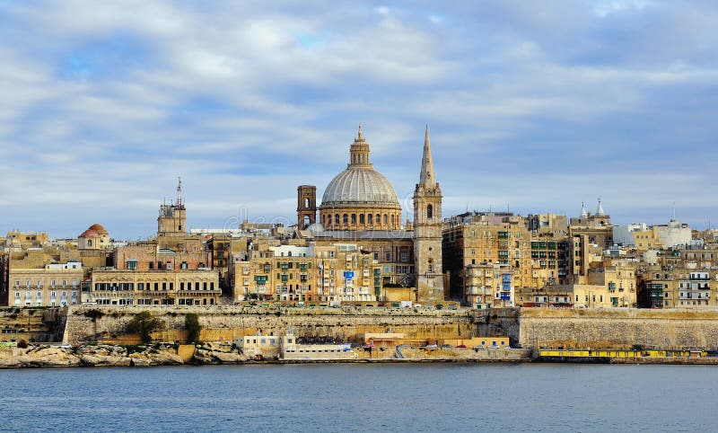 Valletta old town, Malta editorial photo. Image of landscape - 76755741