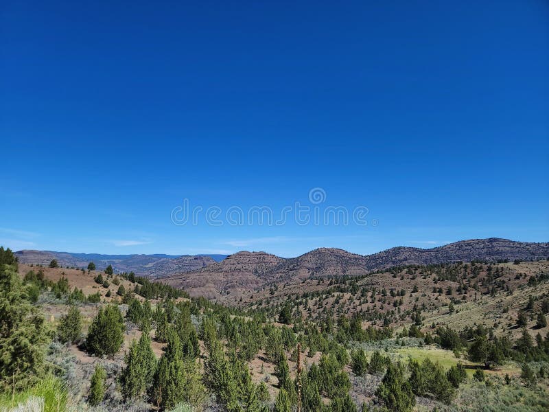 Into the Valley stock photo. Image of valley, ridge - 225455026