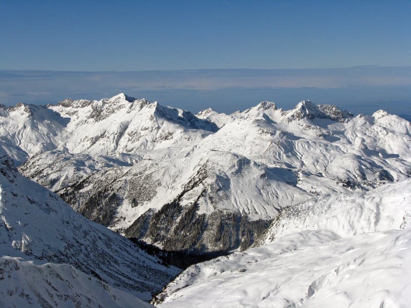 Valley in Alps stock image. Image of mountain, recreation - 28222811