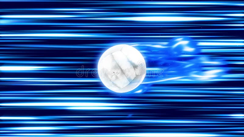 Tennis Ball Sports Fire Particle Loop Animation Stock Video - Video of ...