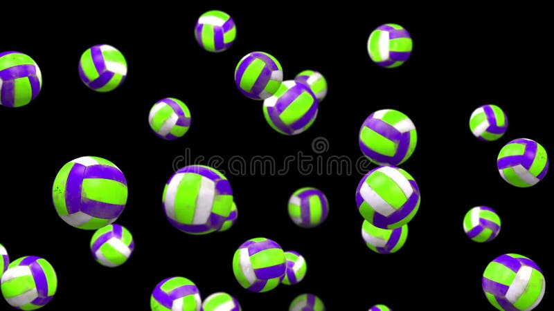 Tennis Ball Sports Fire Particle Loop Animation Stock Video - Video of ...