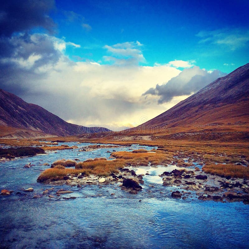 Valley stock photo. Image of valley, tibet, times, china - 45858492